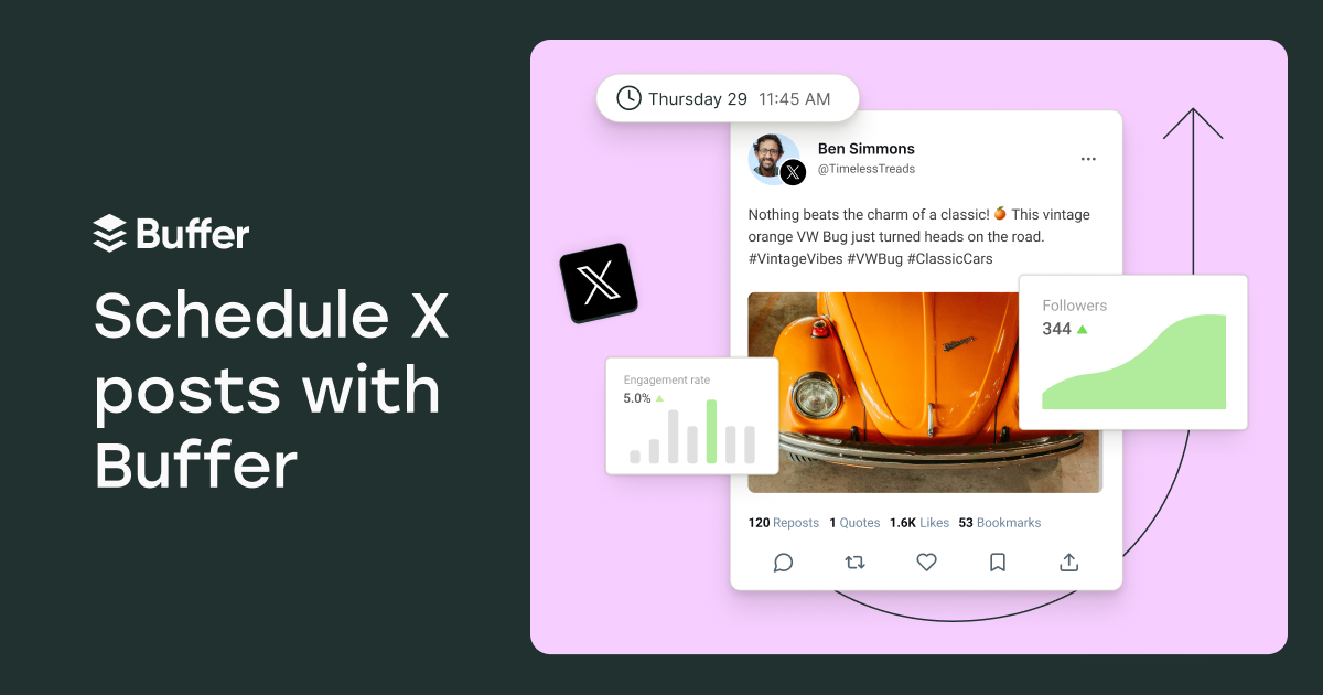 Schedule Your X Posts with Buffer | Expand Your Reach