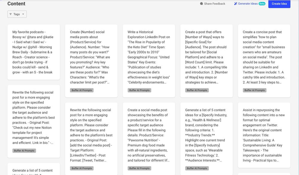 11 Ways the Buffer Team and Community are Using Tags