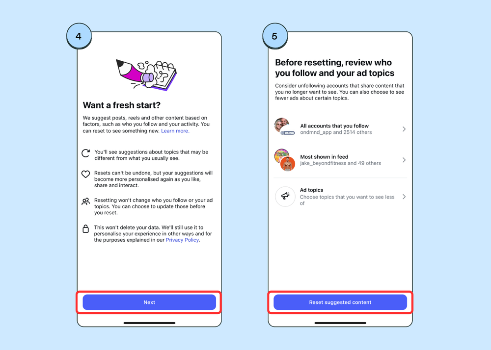 How to 'Reset' Your Instagram Algorithm