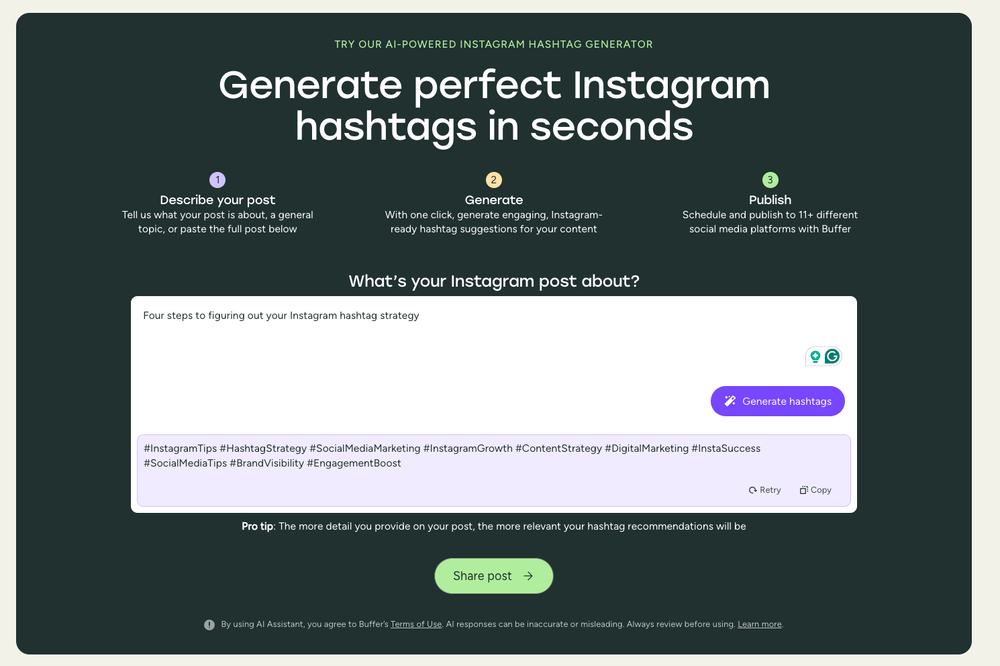 7 Best Free Hashtag Generators in 2025