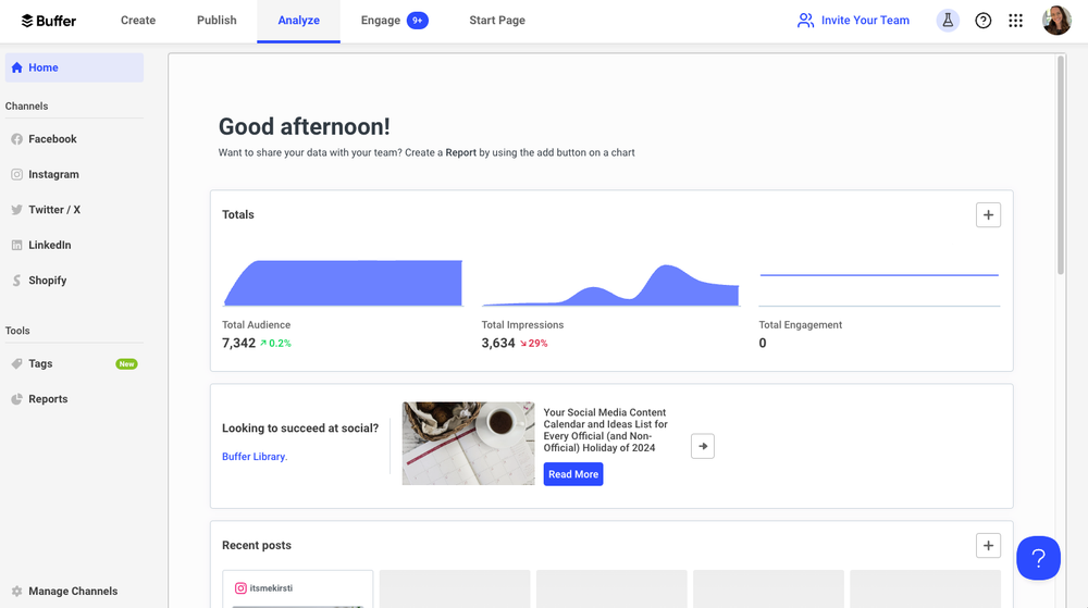 Buffer vs. Later: Social Media Management Tool Comparison
