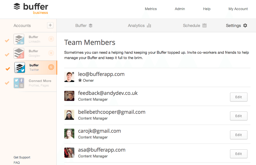 2 Step Login for Buffer: Safest social media publishing on web