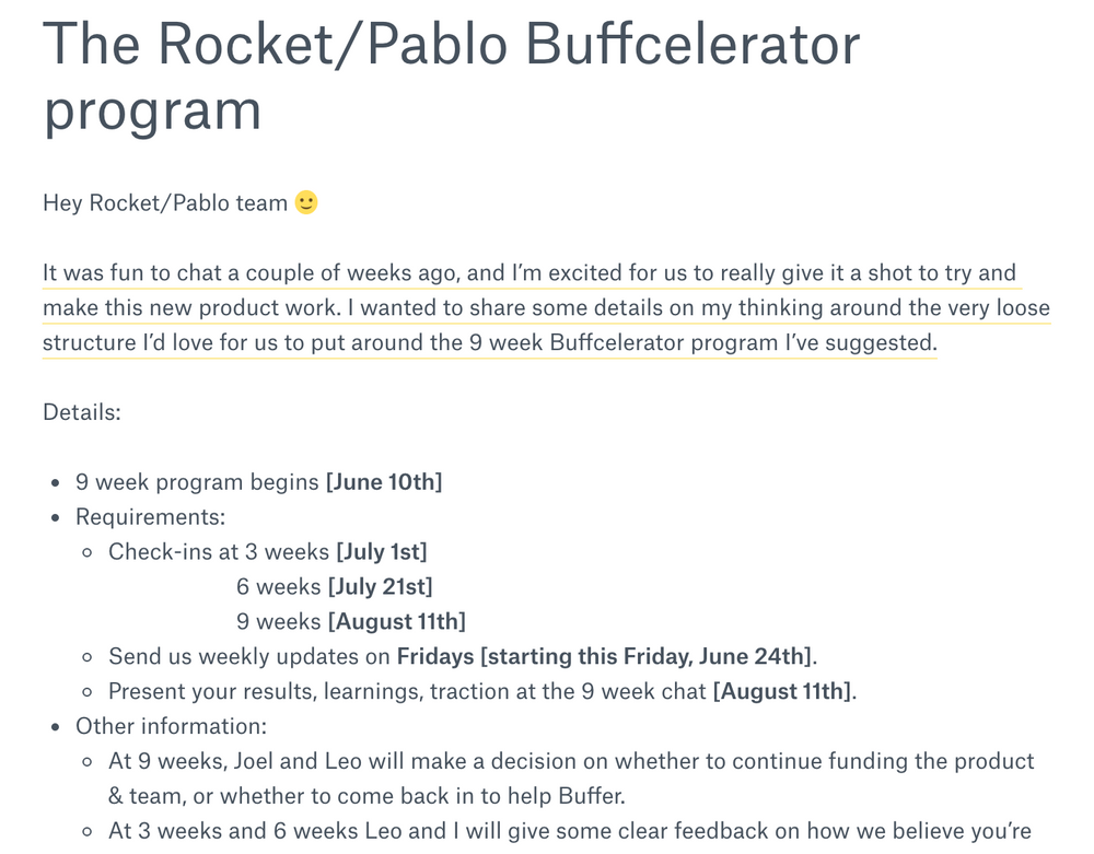 Inside the Buffercelerator: How We Built a New Product in 9 Weeks