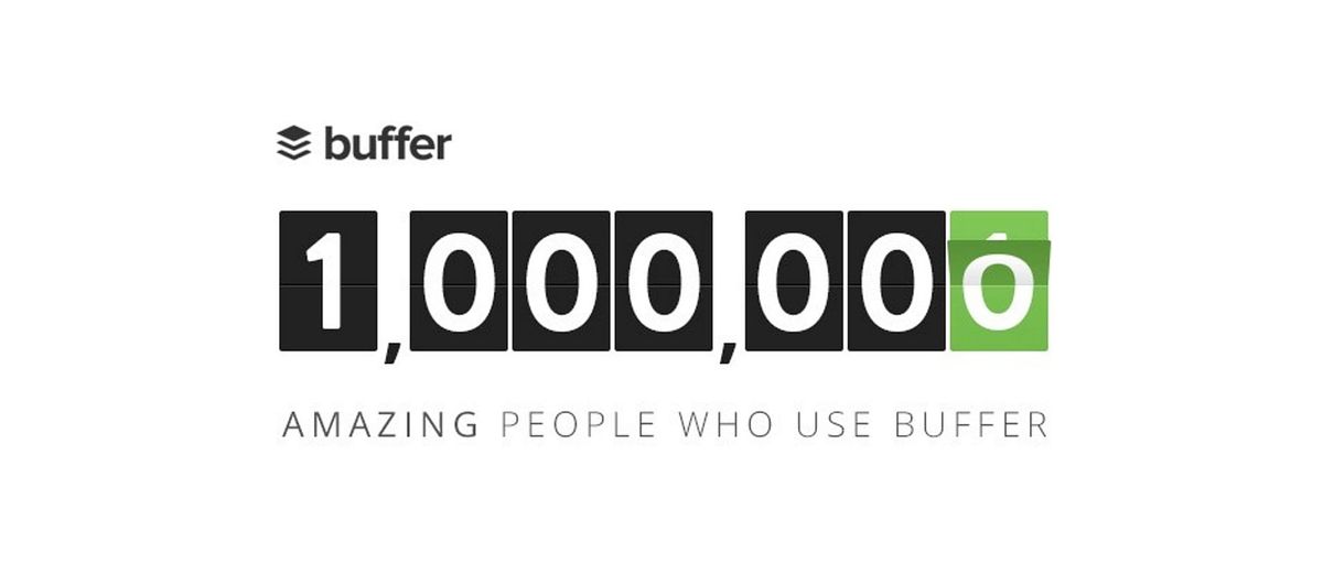 From 0 to 1,000,000 users: The Journey and Statistics of Buffer
