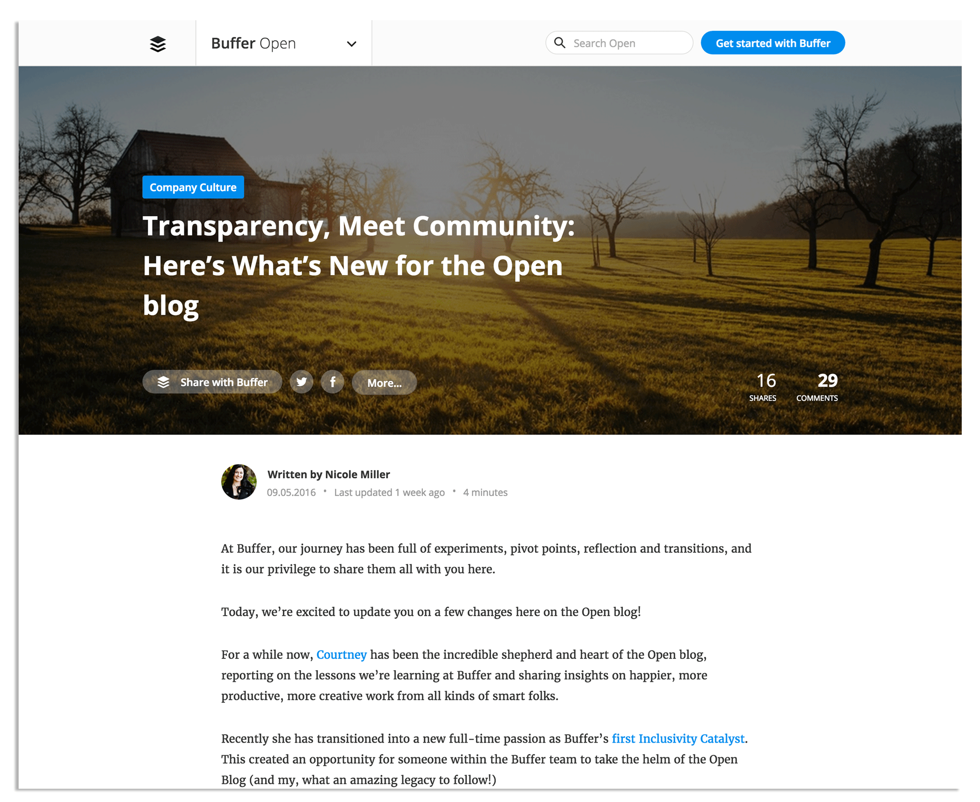 Inside Buffer's New Blog Design: Our Content Strategy