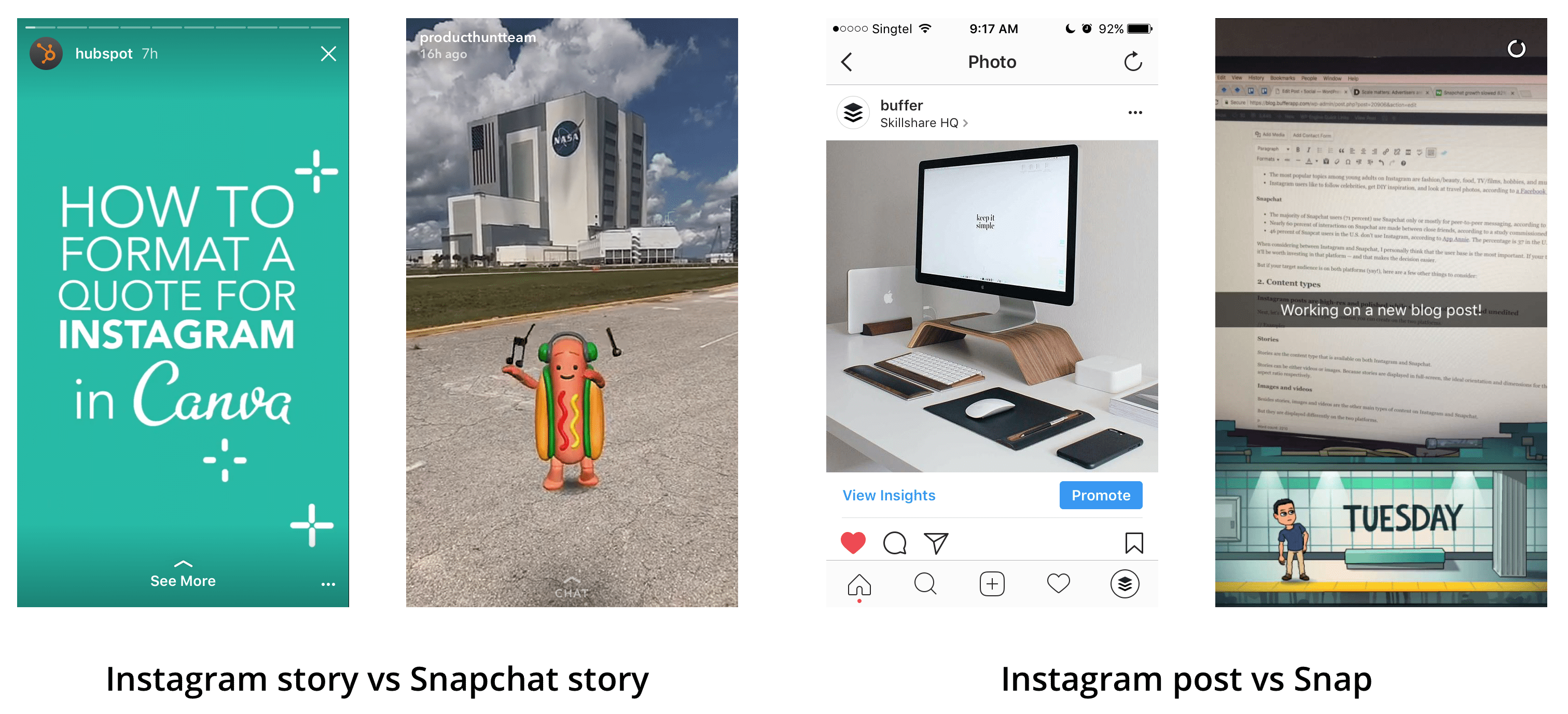 Instagram and Snapchat: A Full Comparison to Help Your Decision-Making