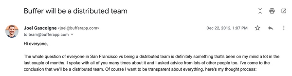 Reflecting on 10 Years of Building Buffer