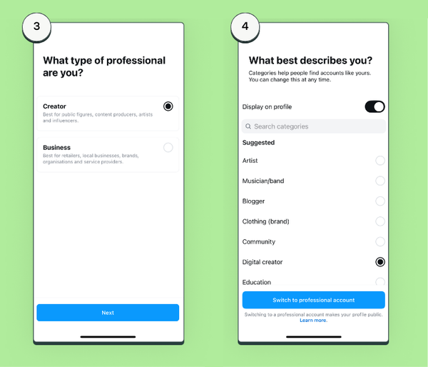 There Are 3 Different Types of Instagram Accounts: Which One is Right ...