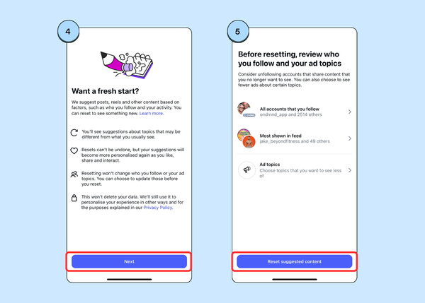 How to 'Reset' Your Instagram Algorithm