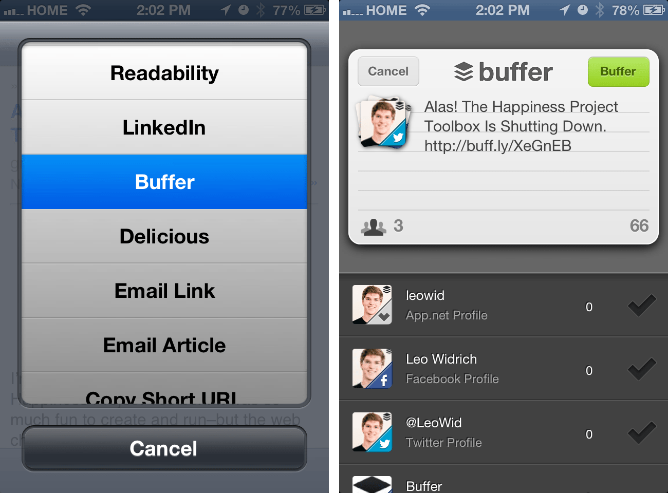 3 Awesome New Ways to Share All Day Long With a Full Buffer