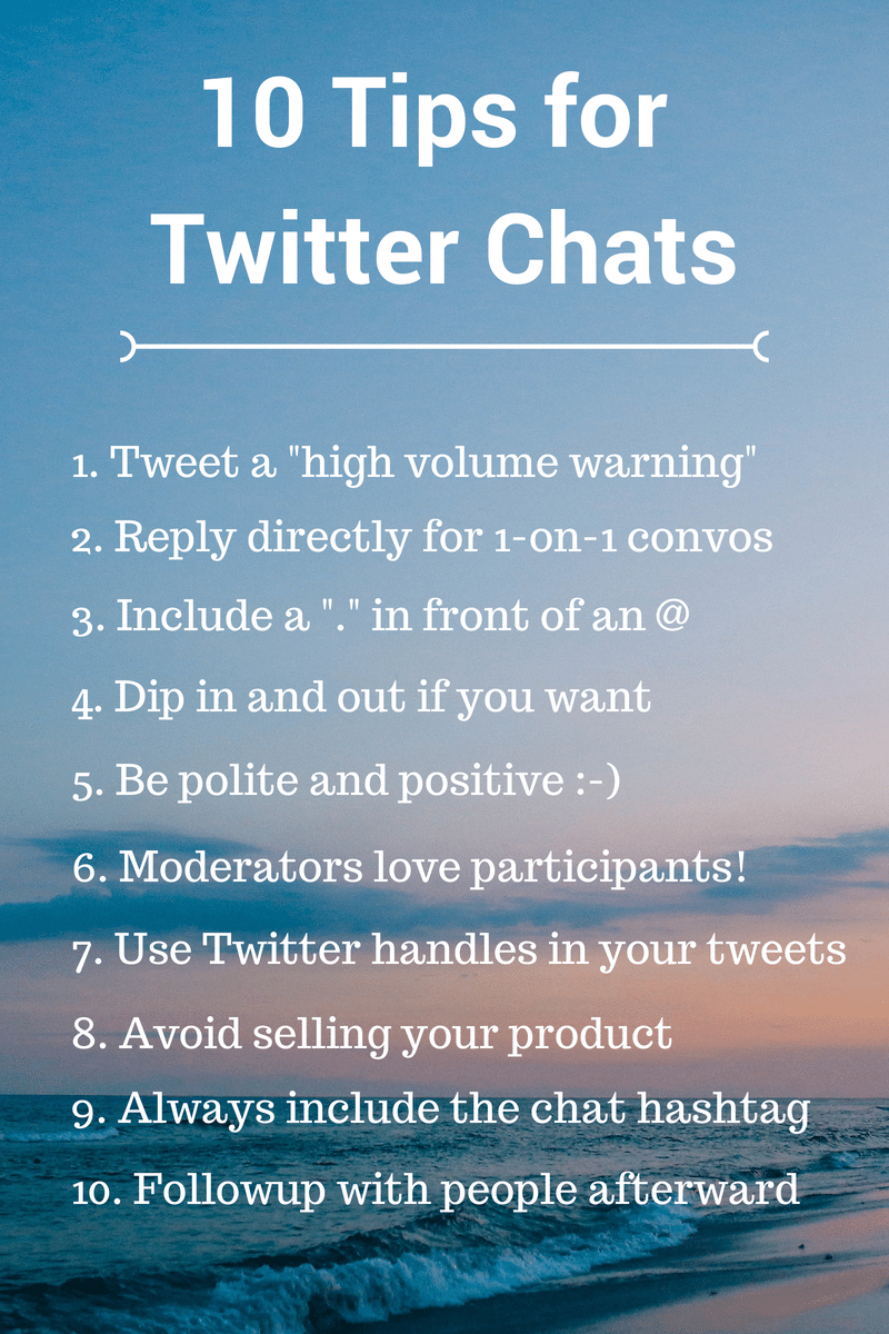 A Step-by-Step Guide To Hosting or Joining a Twitter Chat