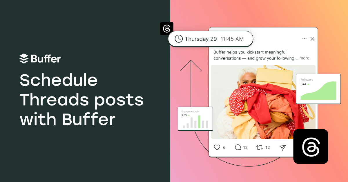 Schedule Your Threads With Buffer Grow Your Community